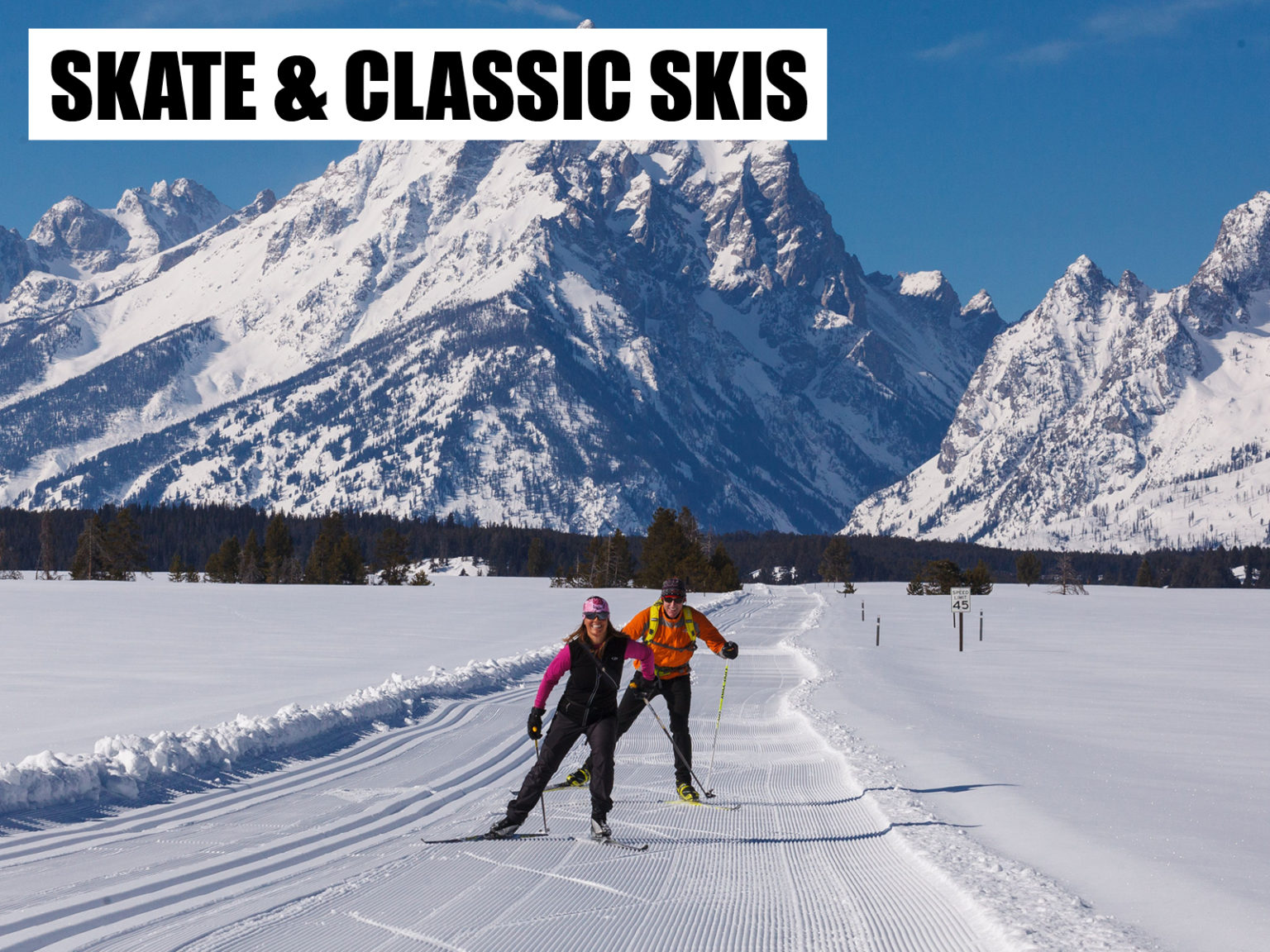Jackson Hole Cross Country Ski Rentals - Skinny Skis | Jackson Hole